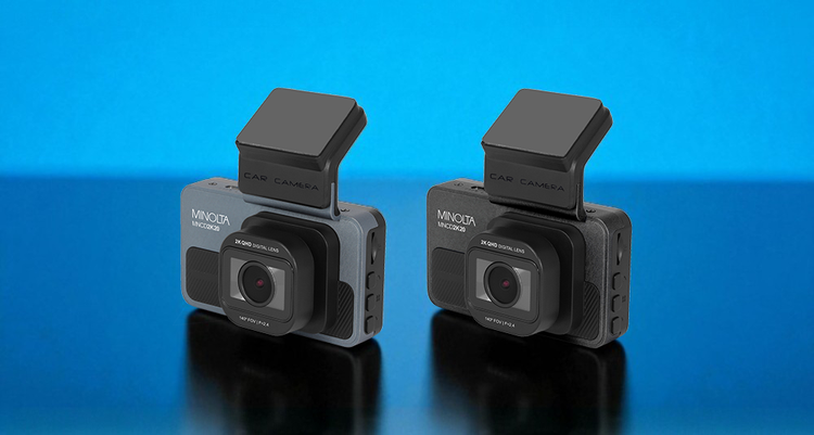 MNCD2K20 2.5K Quad HD Dash Camera with 3.0" LCD Screen — Minolta Digital