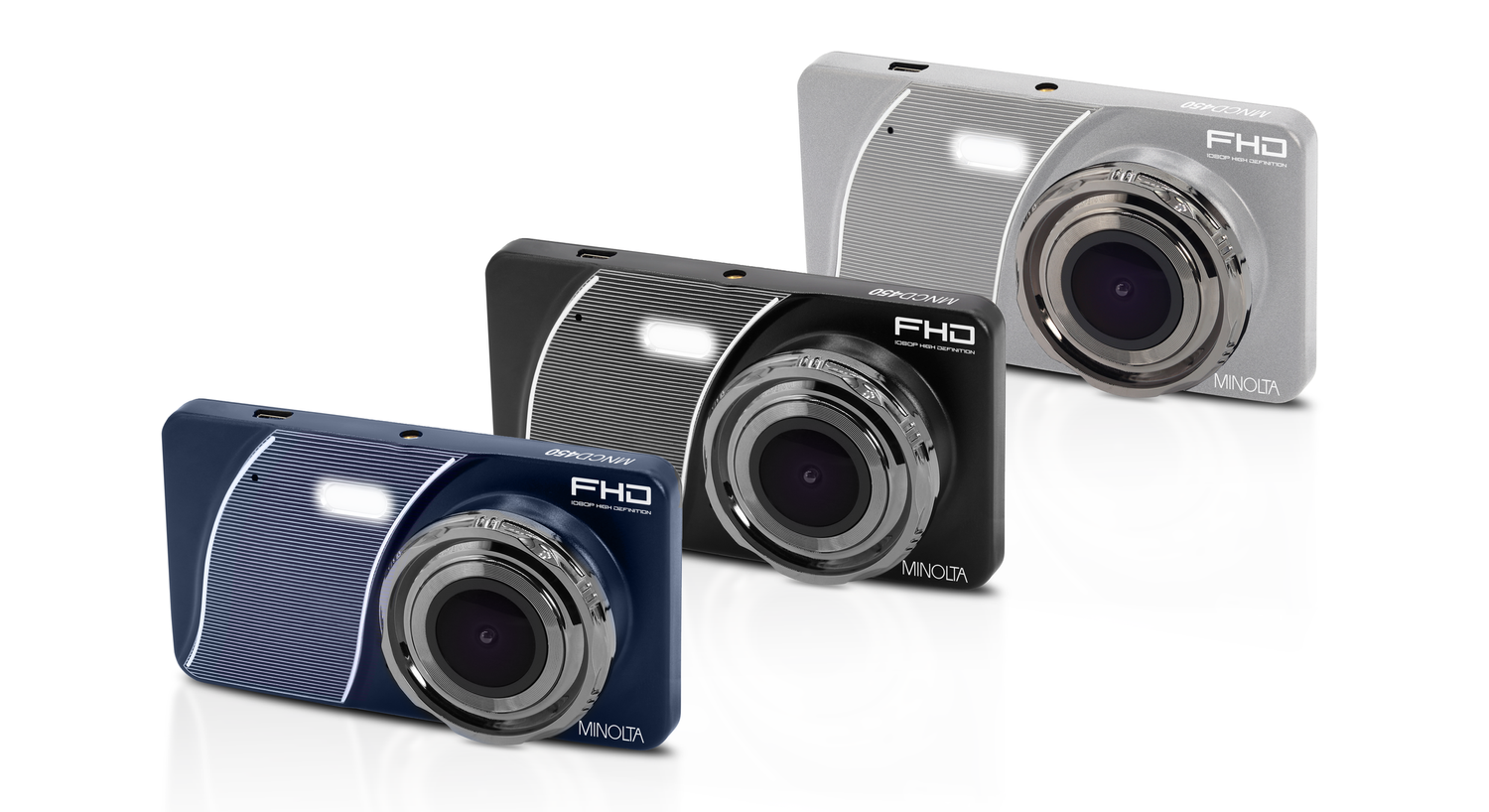 MNCD450 1080p Full HD Dash Camera w/4.0" LCD Screen — Minolta Digital