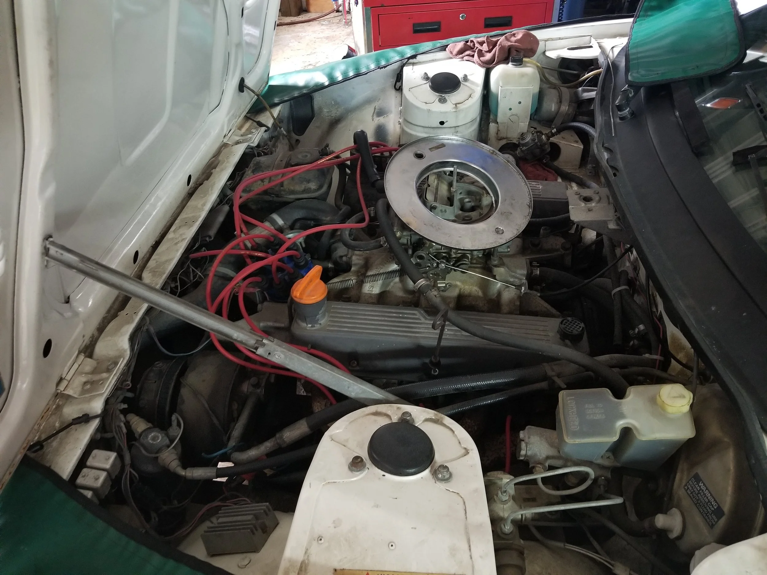 Engine Service 1981 Triumph TR8 | Birkshire Automobiles