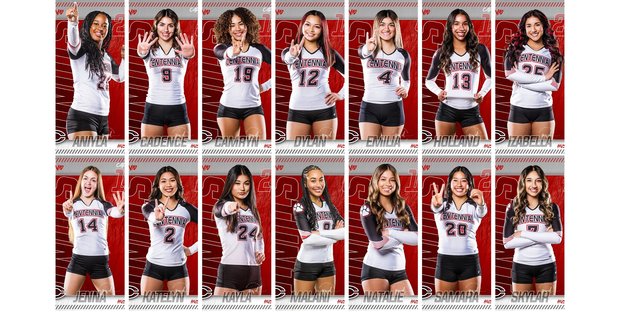 CEN10 STUNT 2025 BANNERS — Pretty Witty Designs