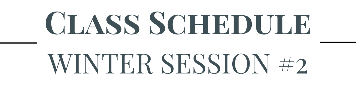 CLASS SCHEDULE — Orange County French Classes | Alliance Francaise de ...