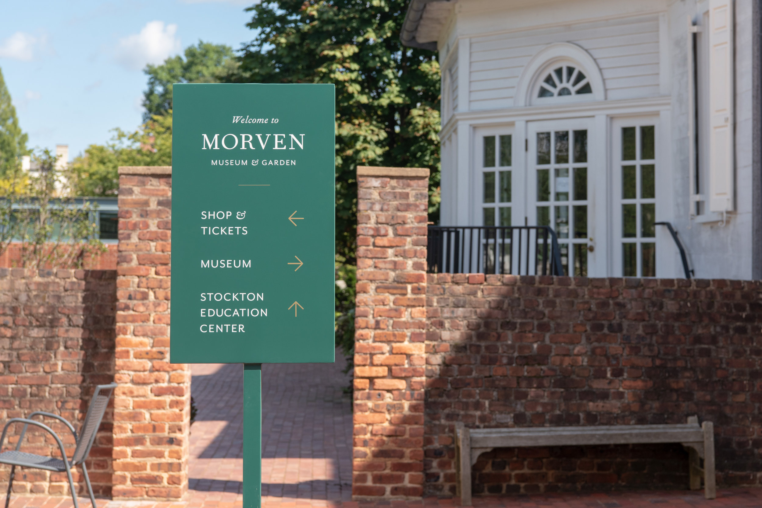 Morven Museum Grounds Signage — Isometric Studio