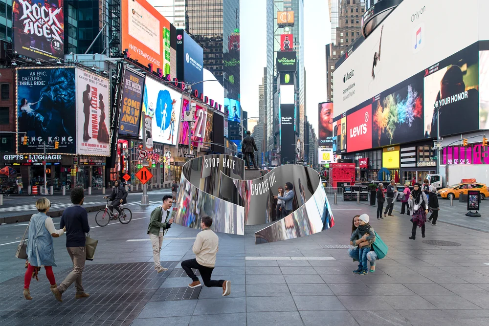 Times Square Heart Concept — Isometric Studio