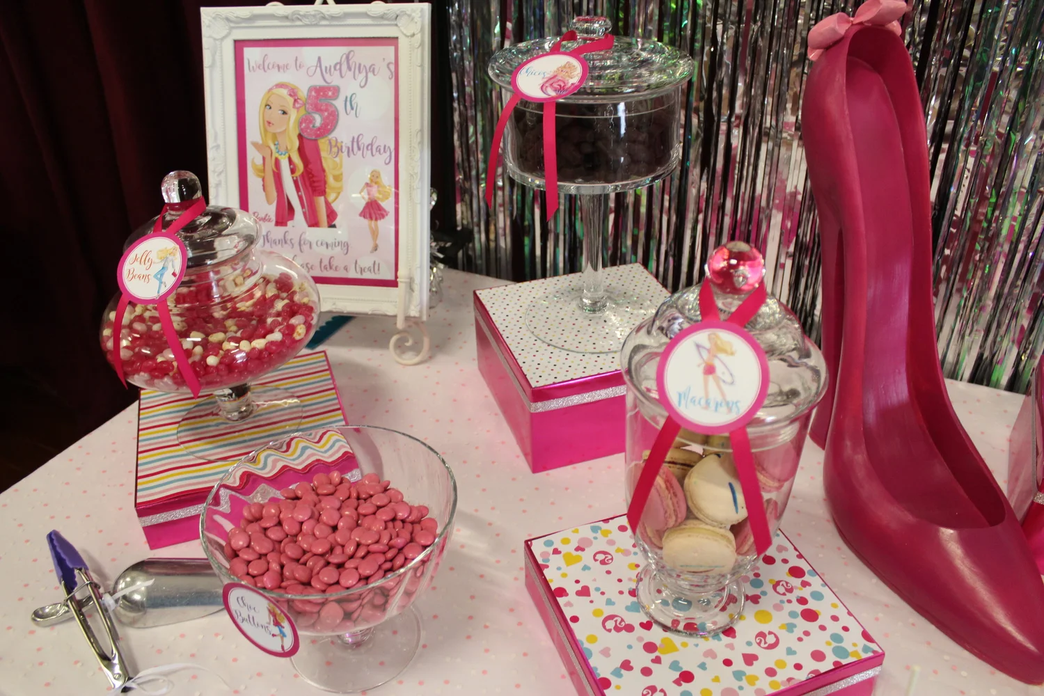 Audyha's Barbie Birthday — Brisbane Lolly Buffets