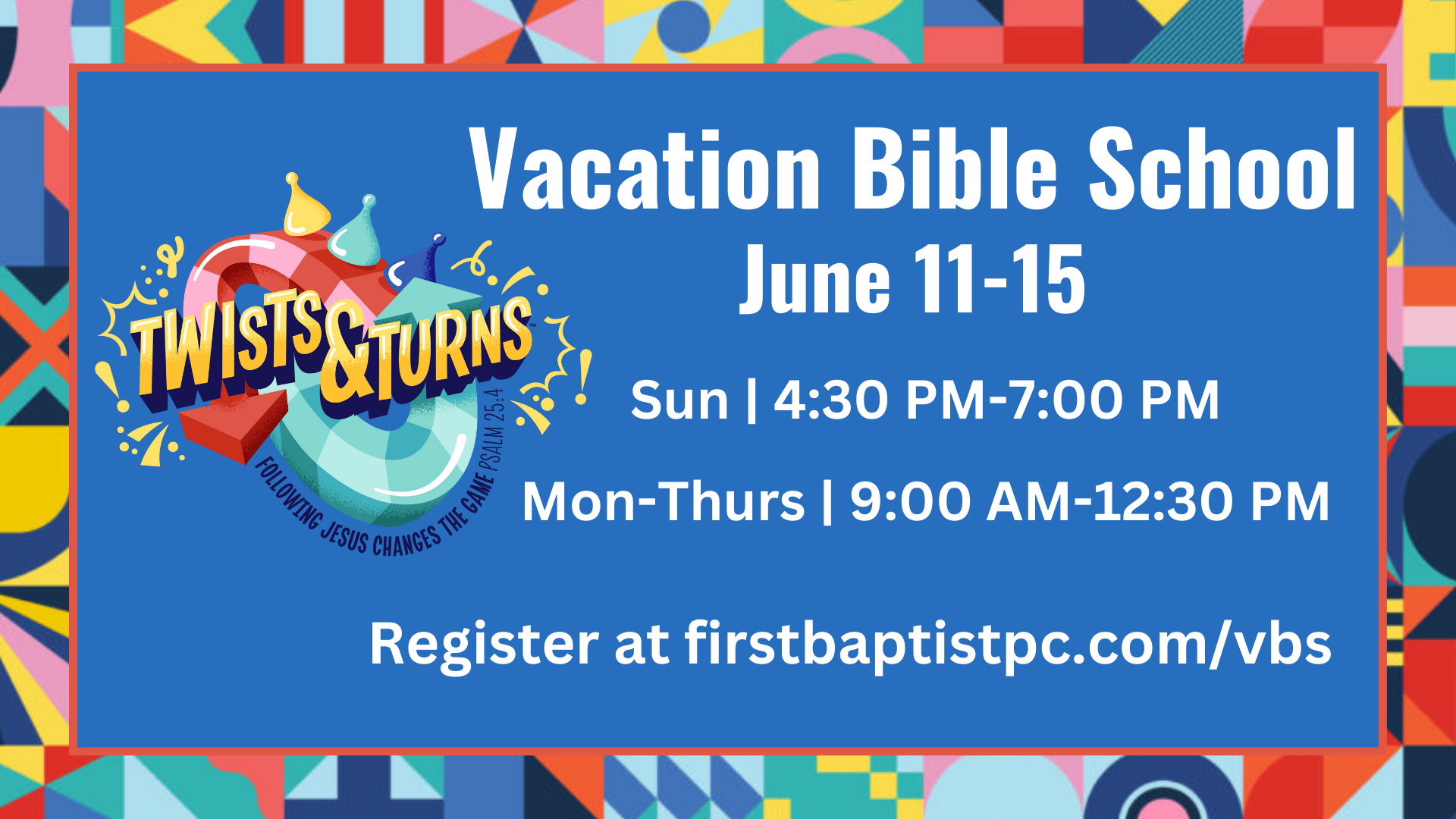 Featured Events — First Baptist Church