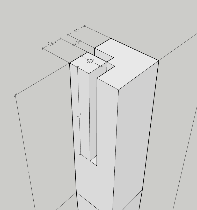 GottShall Block Mesured Drawings — Wood By Wright