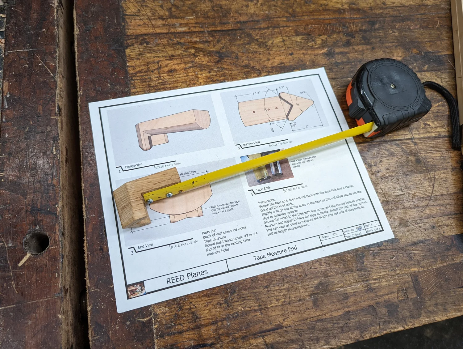 Sarah's Moravian Work Bench (updated) — Wood By Wright