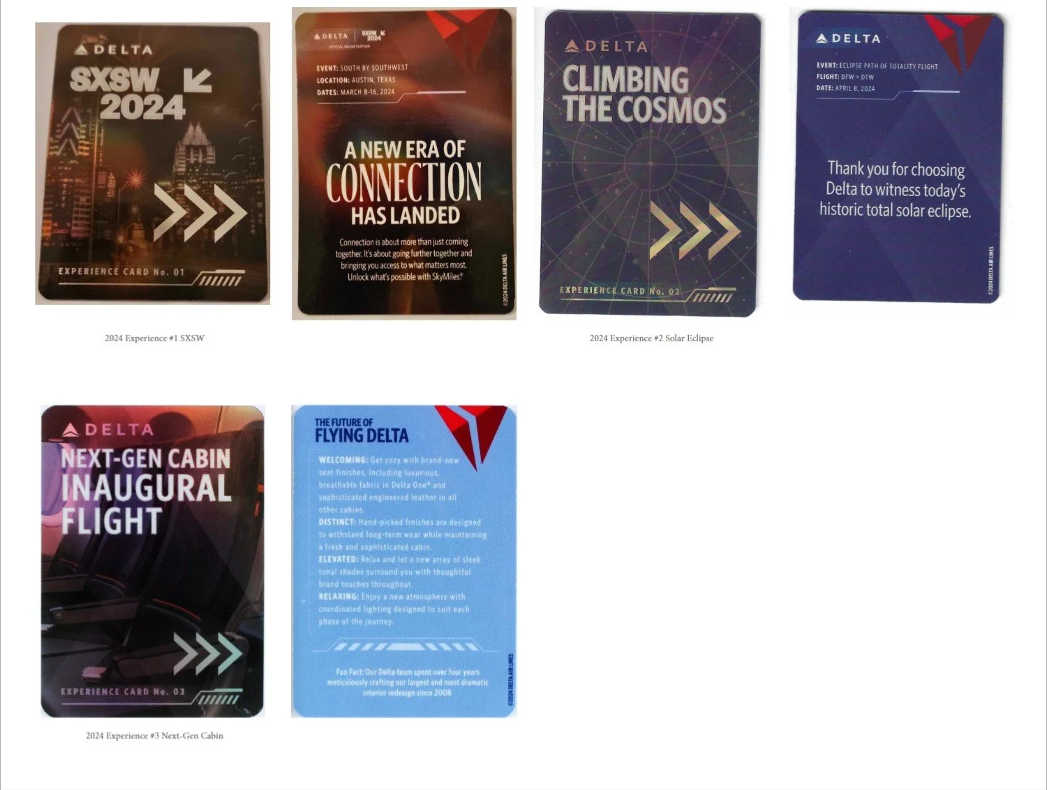Delta Experience Cards — Wood By Wright