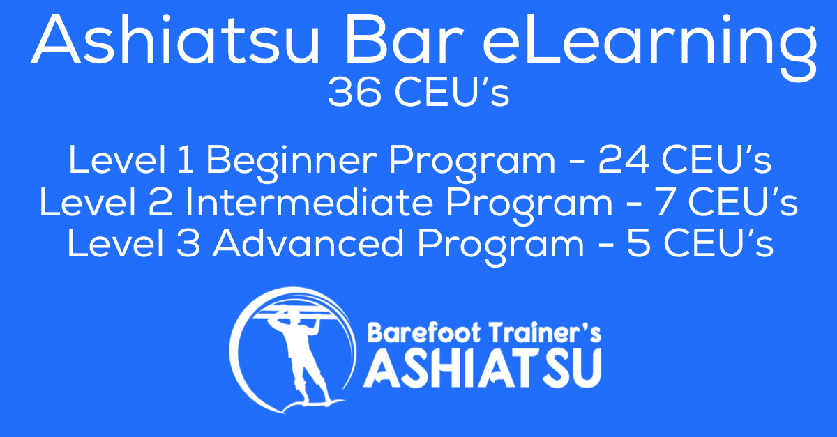 Ashiatsu Training eLearning Sign-Up | SAVE THOUSANDS