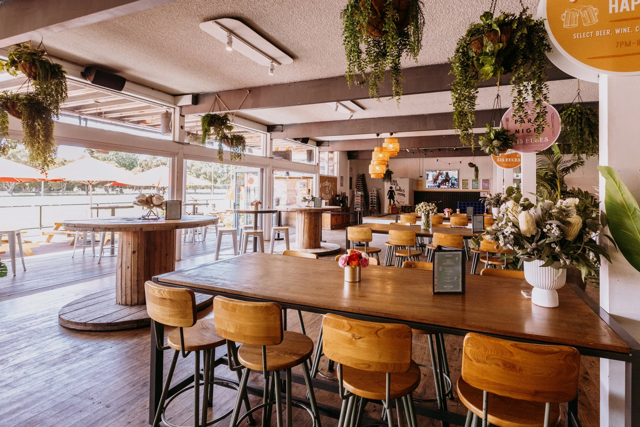 THE BAR AREA EVENT SPACE — The Field at Easts Rugby