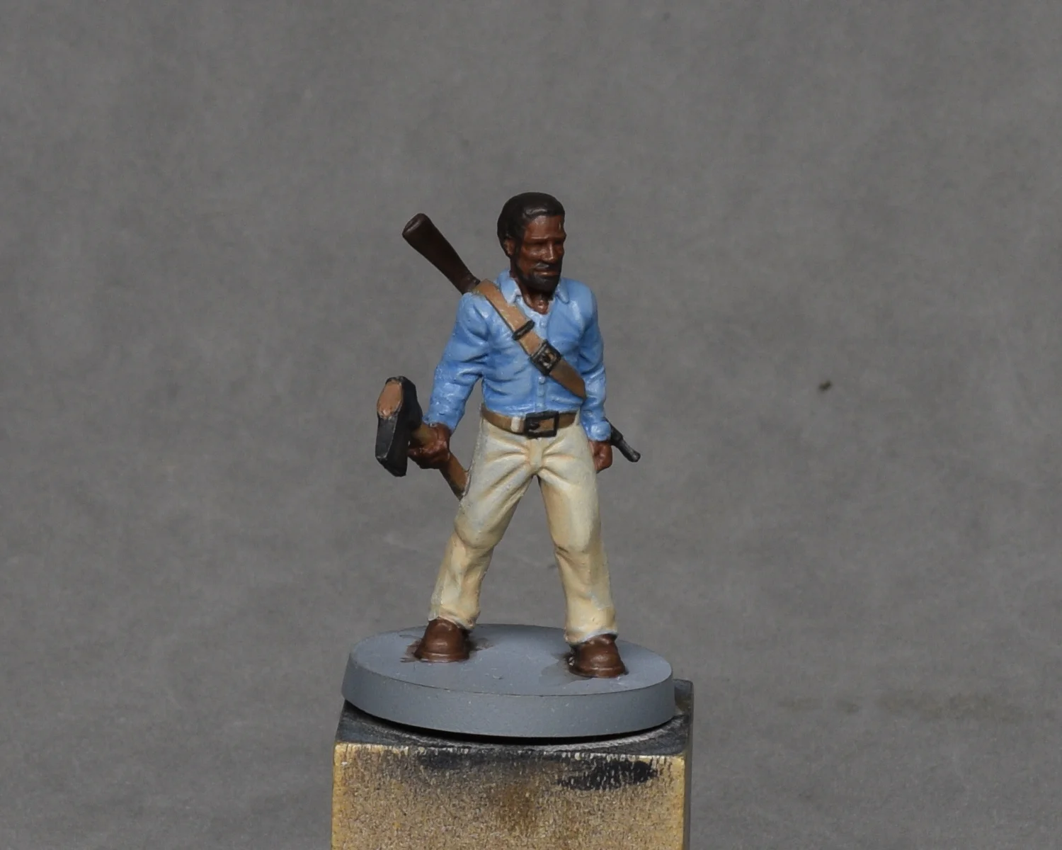 How to Paint Morgan from Walking Dead All Out War — opponenttheory
