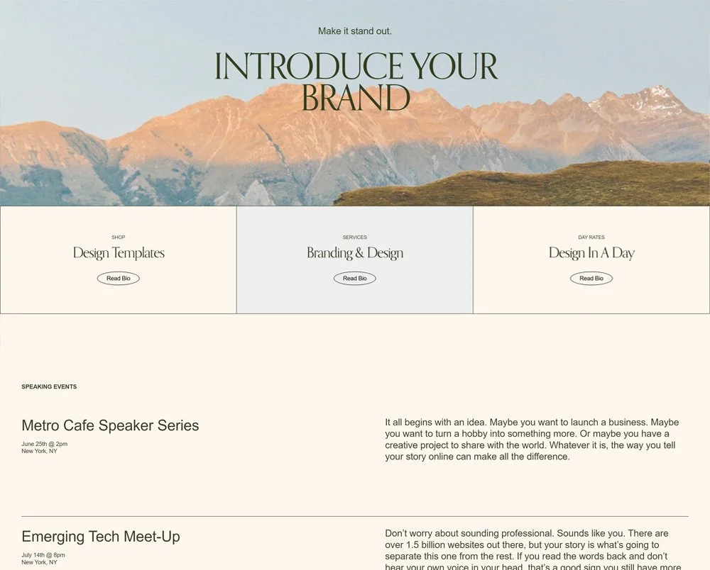 Schwartz-Edmisten Web Design | Squarespace + CSS Expert