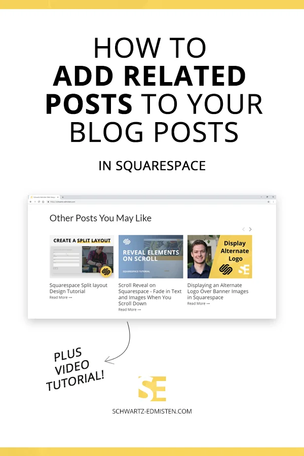How to Create a Related Posts Carousel In Squarespace — Schwartz ...