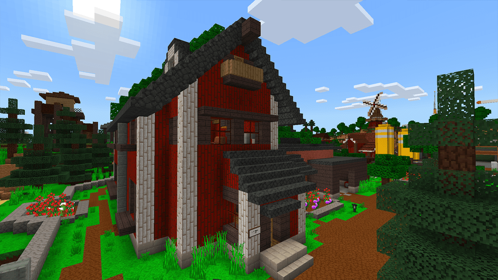 Minecraft Urban House