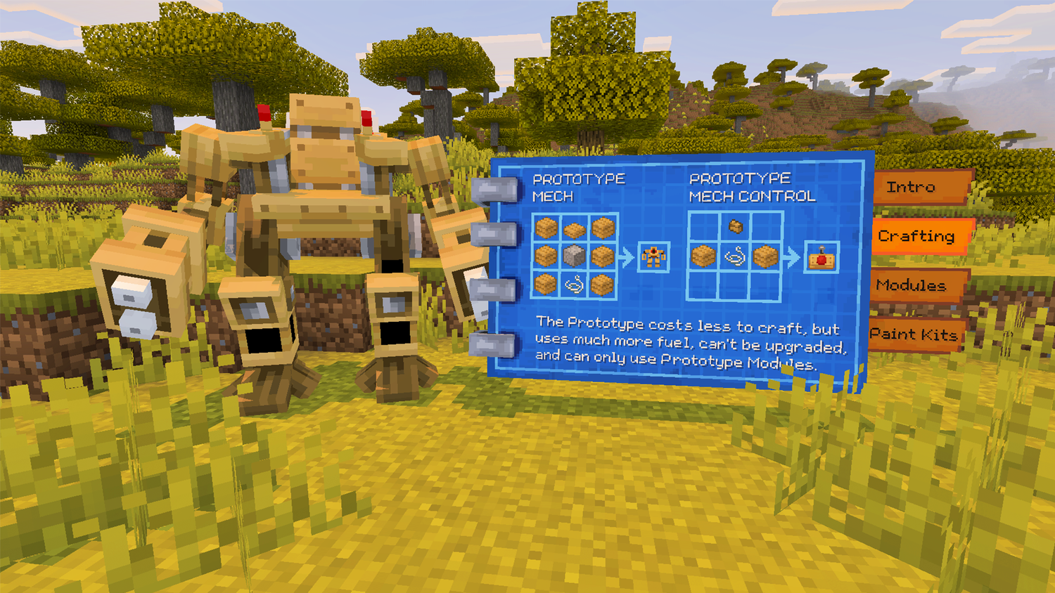Noxcrew | Survival Mechs Add-On - Player Guide