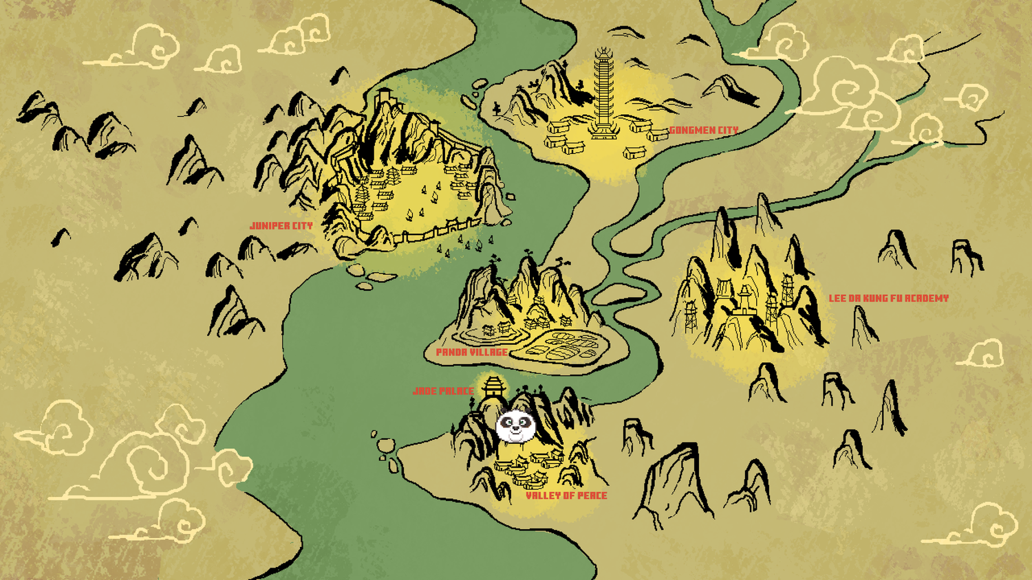 Noxcrew | Kung Fu Panda - Location and Collectables Guide