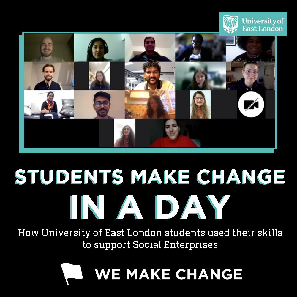 We Make Change - Use Your Skills. Change The World.