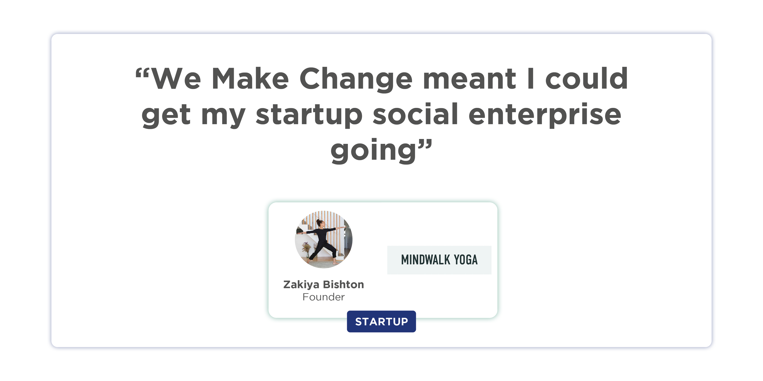 Supercharge Your Startup Anywhere Anytime We Make Change