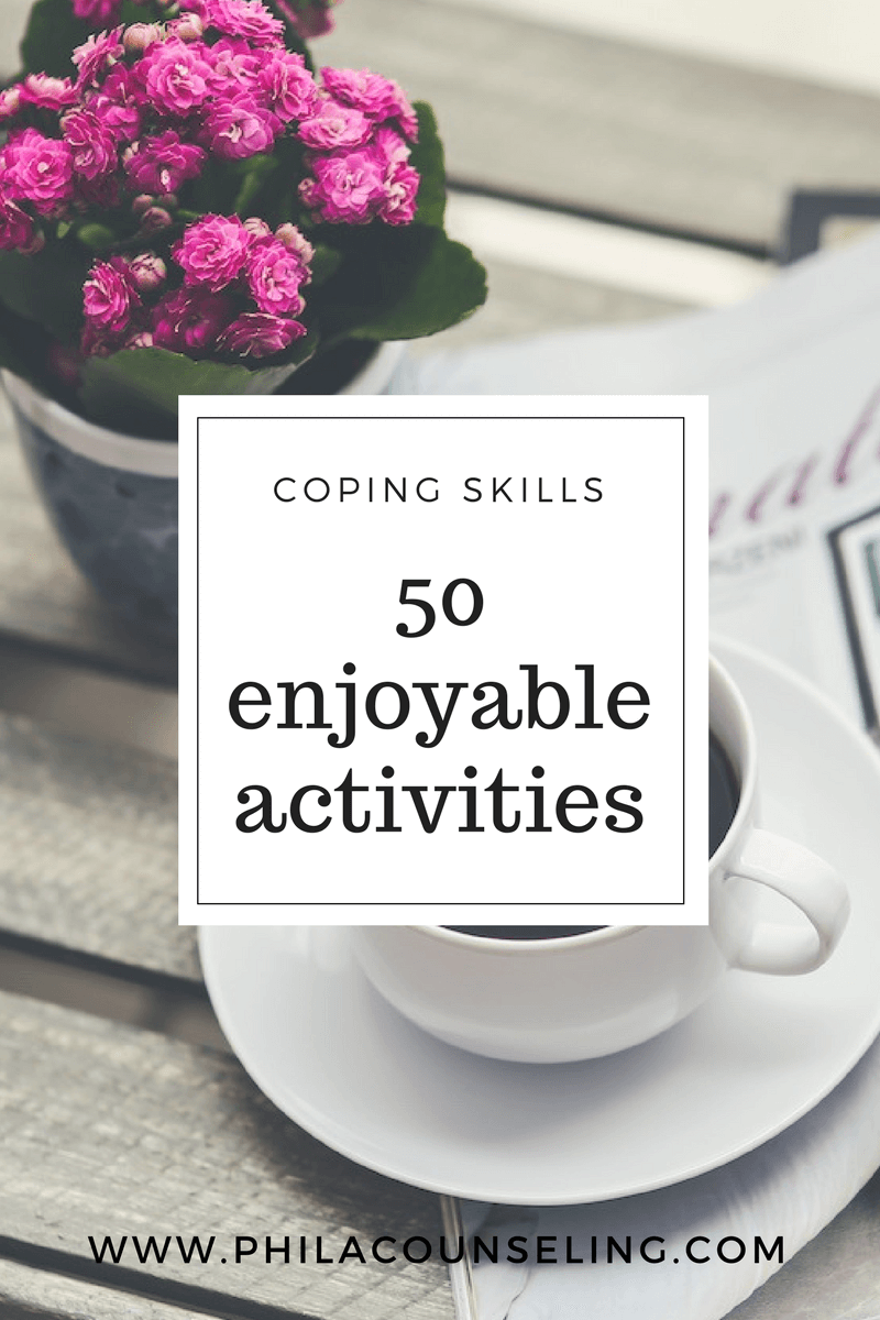 Mental Health and Wellness Blog — List of 50 Enjoyable Activities ...