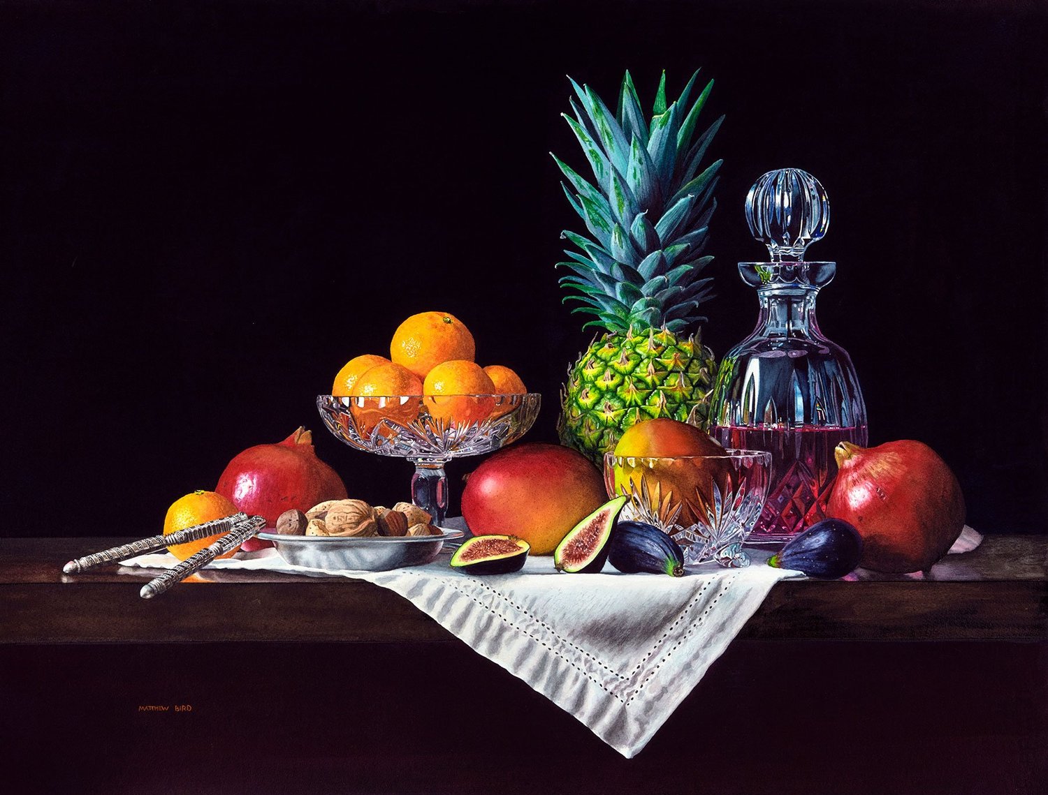 Pineapple Still Life — Matthew Bird Fine Art