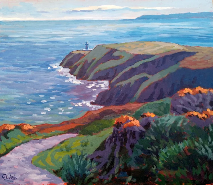 Latest painting: "Howth Head" Dublin Ireland — Edward Abela Fine Arts