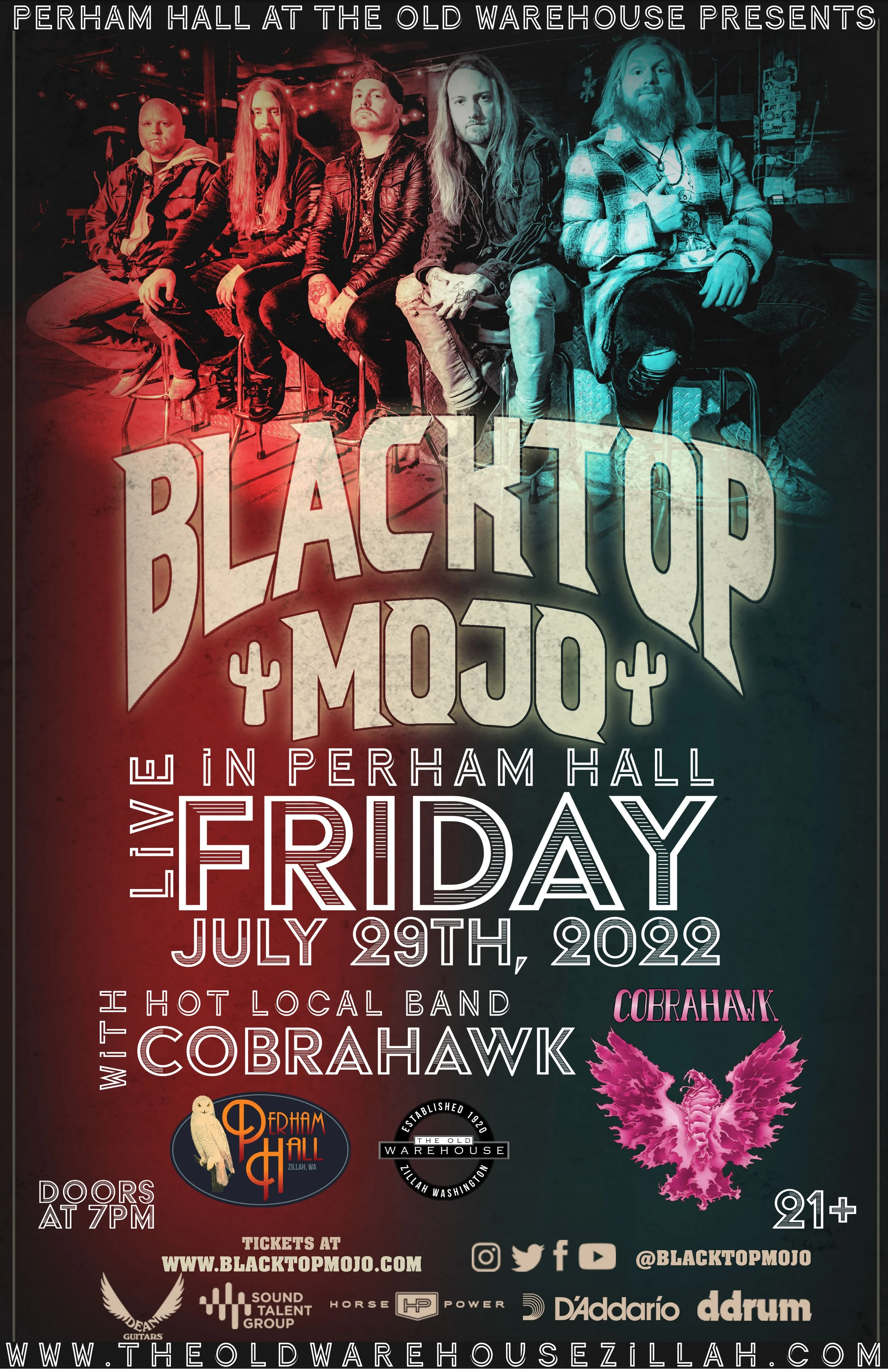 Live Music Events and Concerts at Perham Hall — The Old Warehouse in Zillah