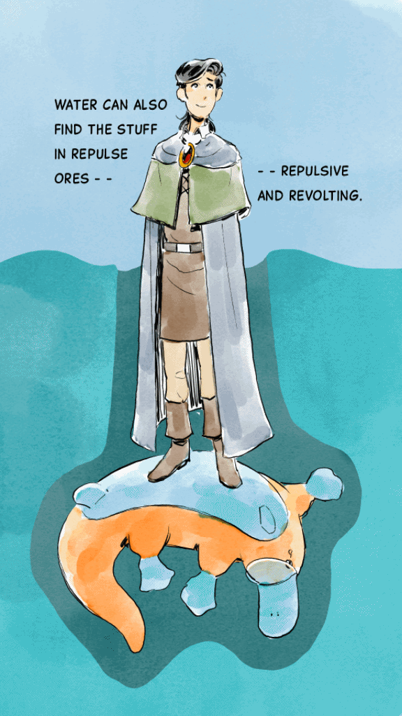 Water Repulsed Reel — Ishi Comics