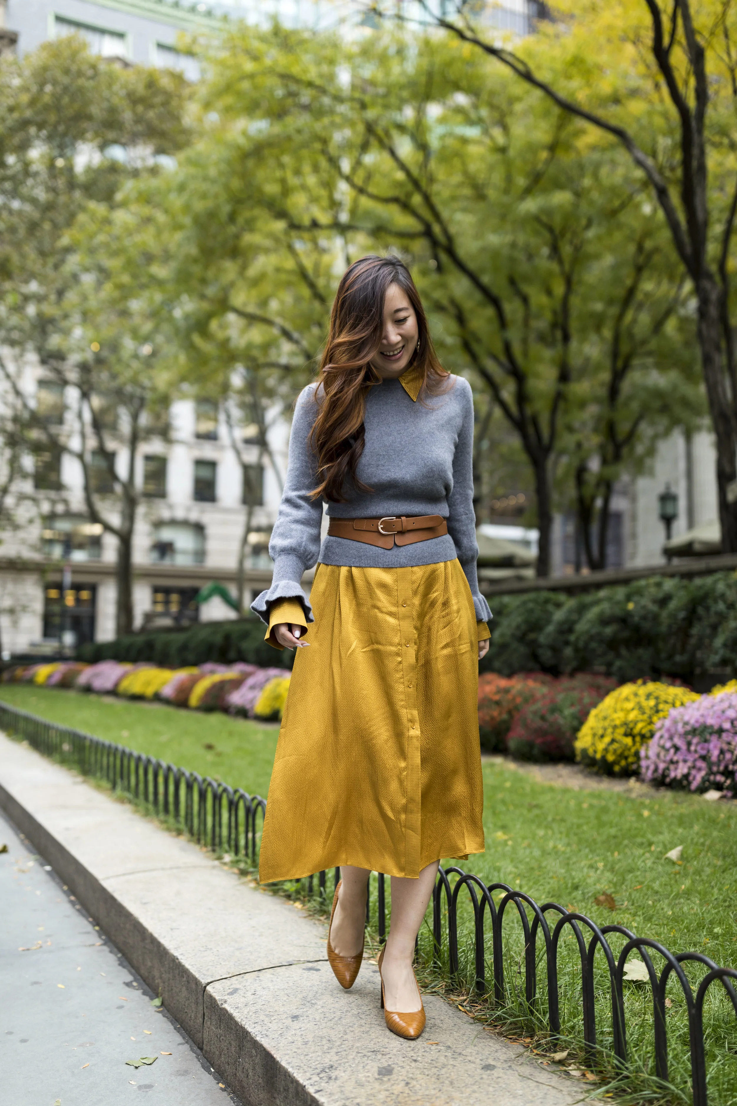 How to Style The Same Cashmere Sweater in 6 Ways | Happily Ever Style