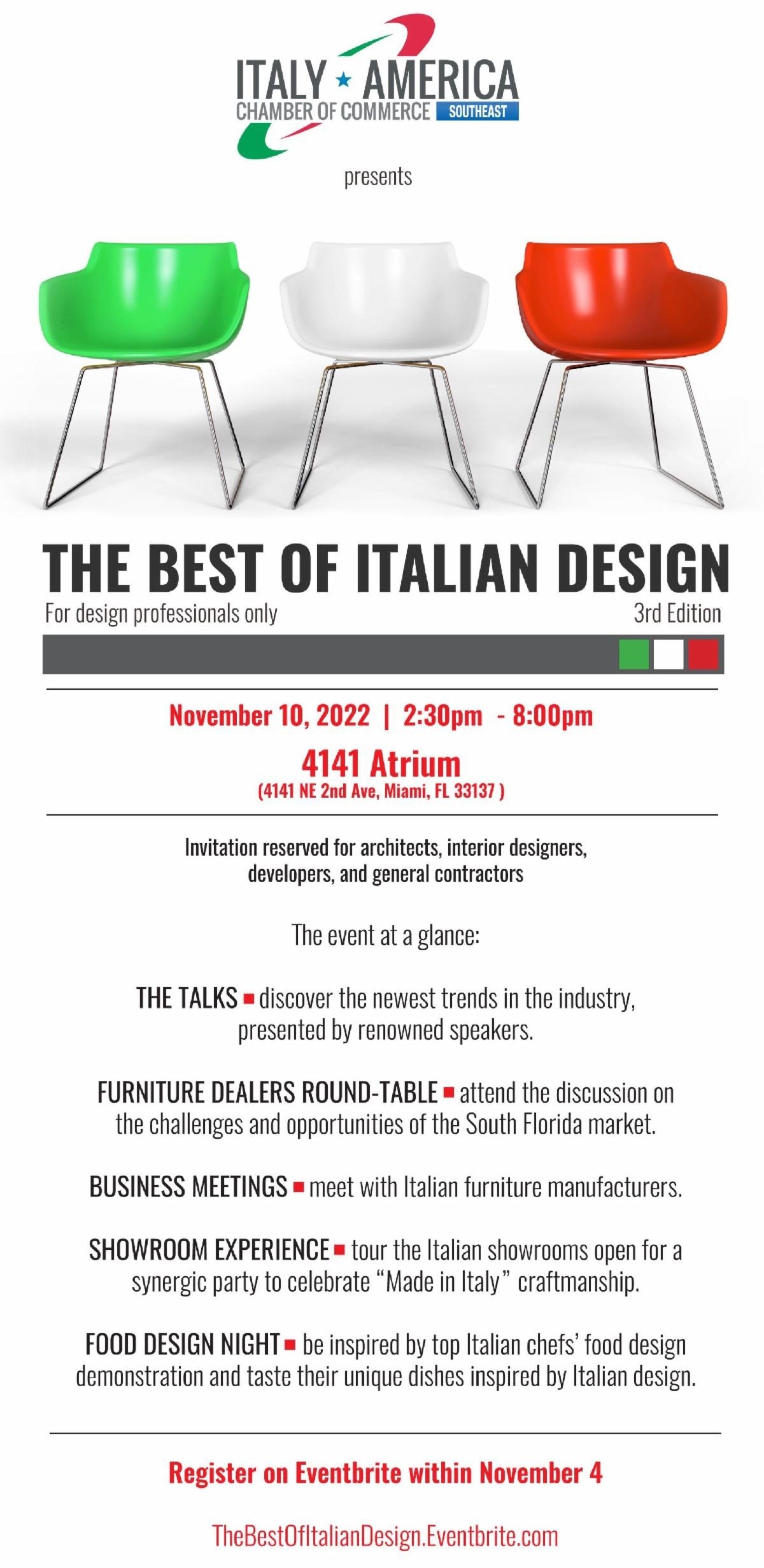 The Best of Italian Design — IIDA SFC