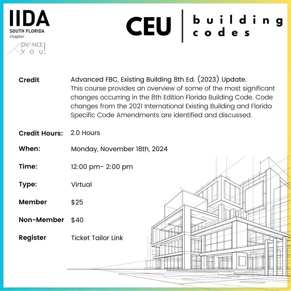 IIDA SFC: Virtual CEU for Building Codes — IIDA SFC