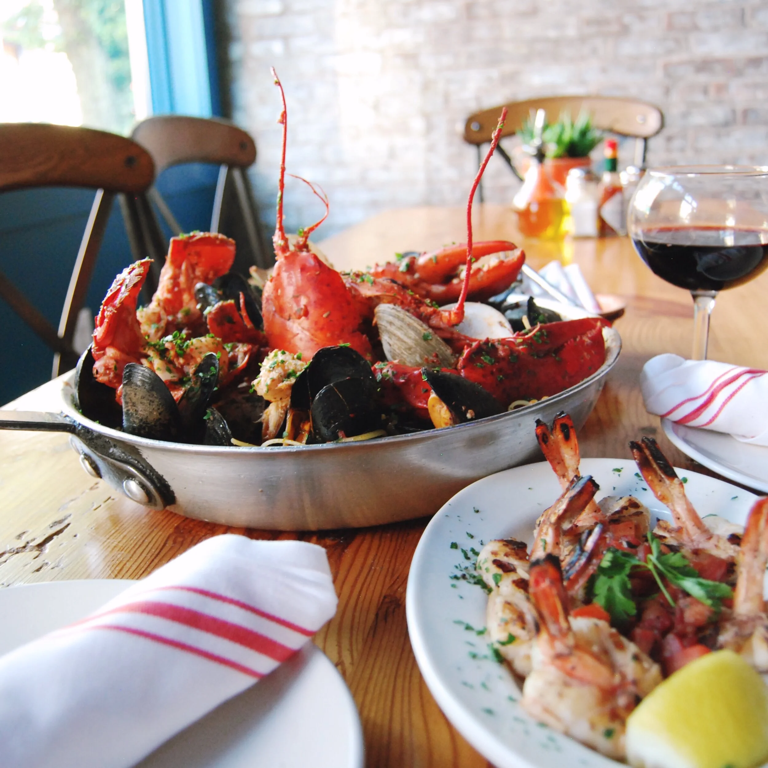 Chalkboard Menu — SCALES & SHELLS