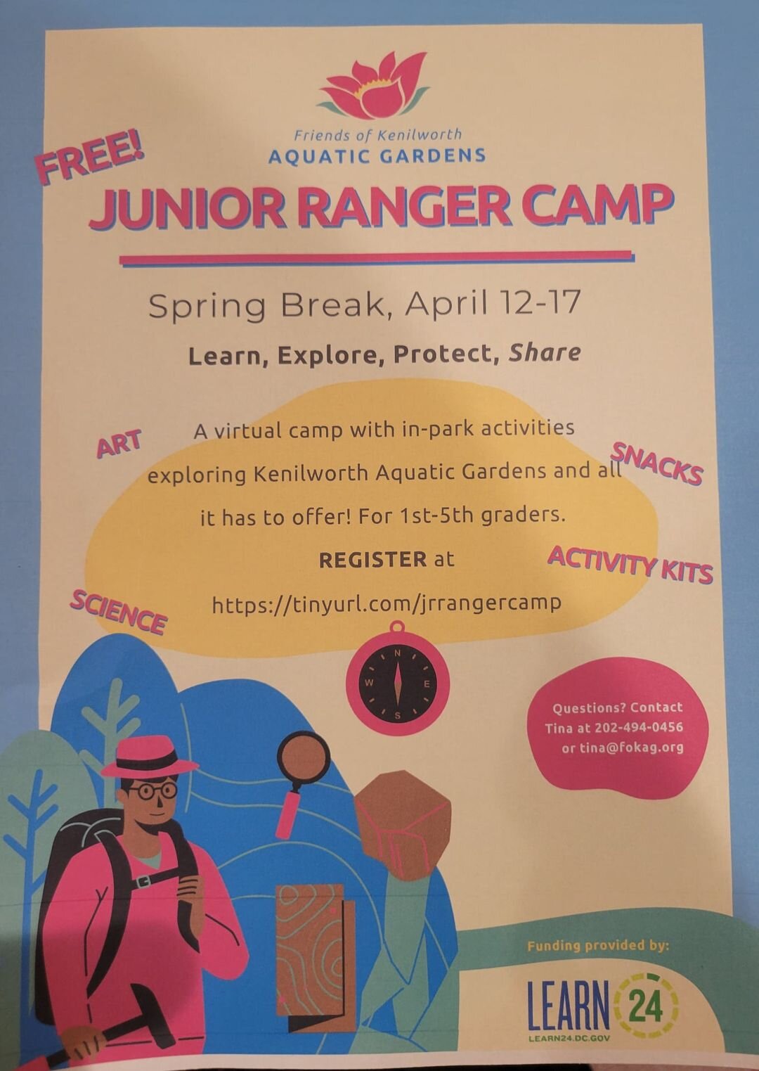 April 12 - 17 | Free VIRTUAL Junior Ranger Camp for 1st - 5th graders ...
