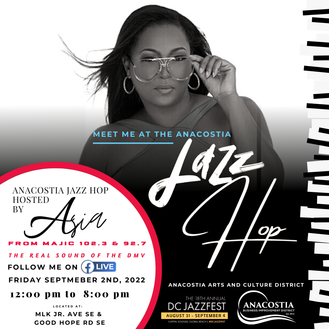 Sept 2 | Anacostia Jazz Hop, Free All-Day Concerts in Historic ...