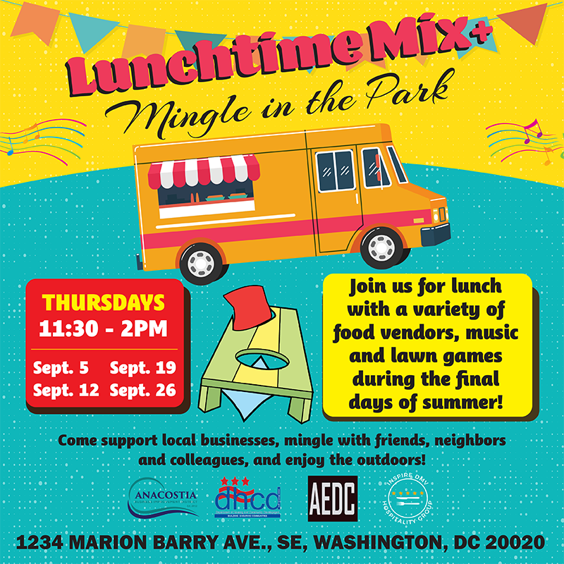 Sept 5 | Lunchtime Mix and Mingle in the Park — Congress Heights on the ...