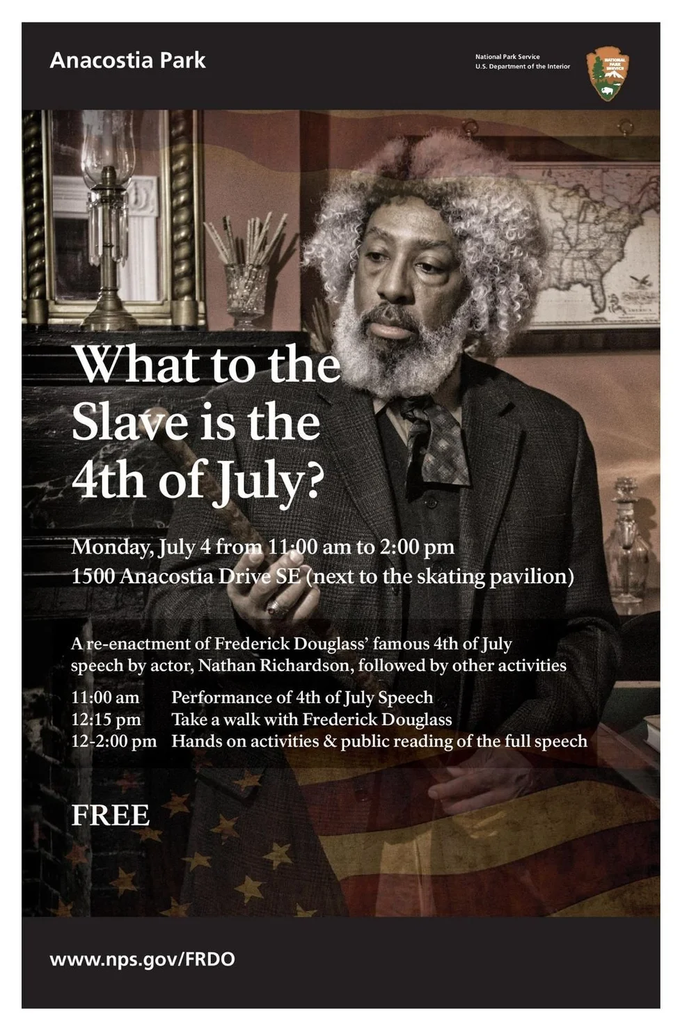 July 4 | What to the Slave its the 4th of July? in Anacostia Park ...