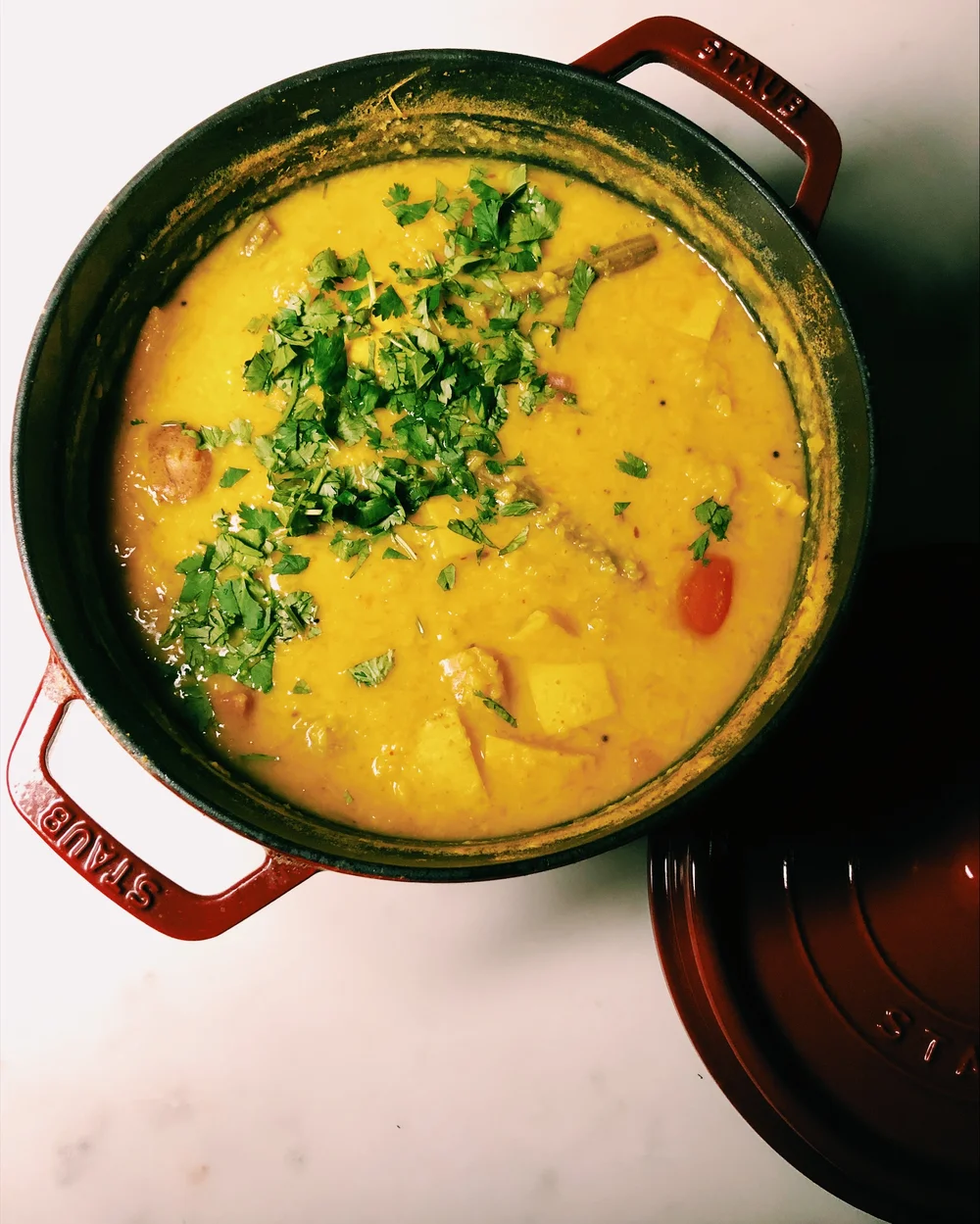 Lentil & Vegetable Stew | Odia Dalma | Low Simmer Blog