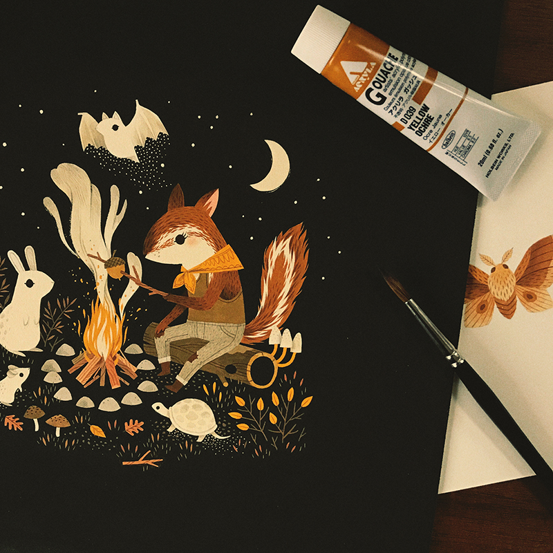 Spirit Friends & Smoke Signals — Tiny Moth Studios