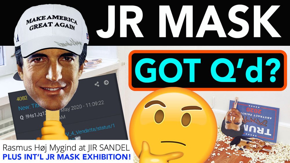 JFK Jr Mask get Q’d? Did POTUS say 18 at SC Rally? — JMAC NEWS