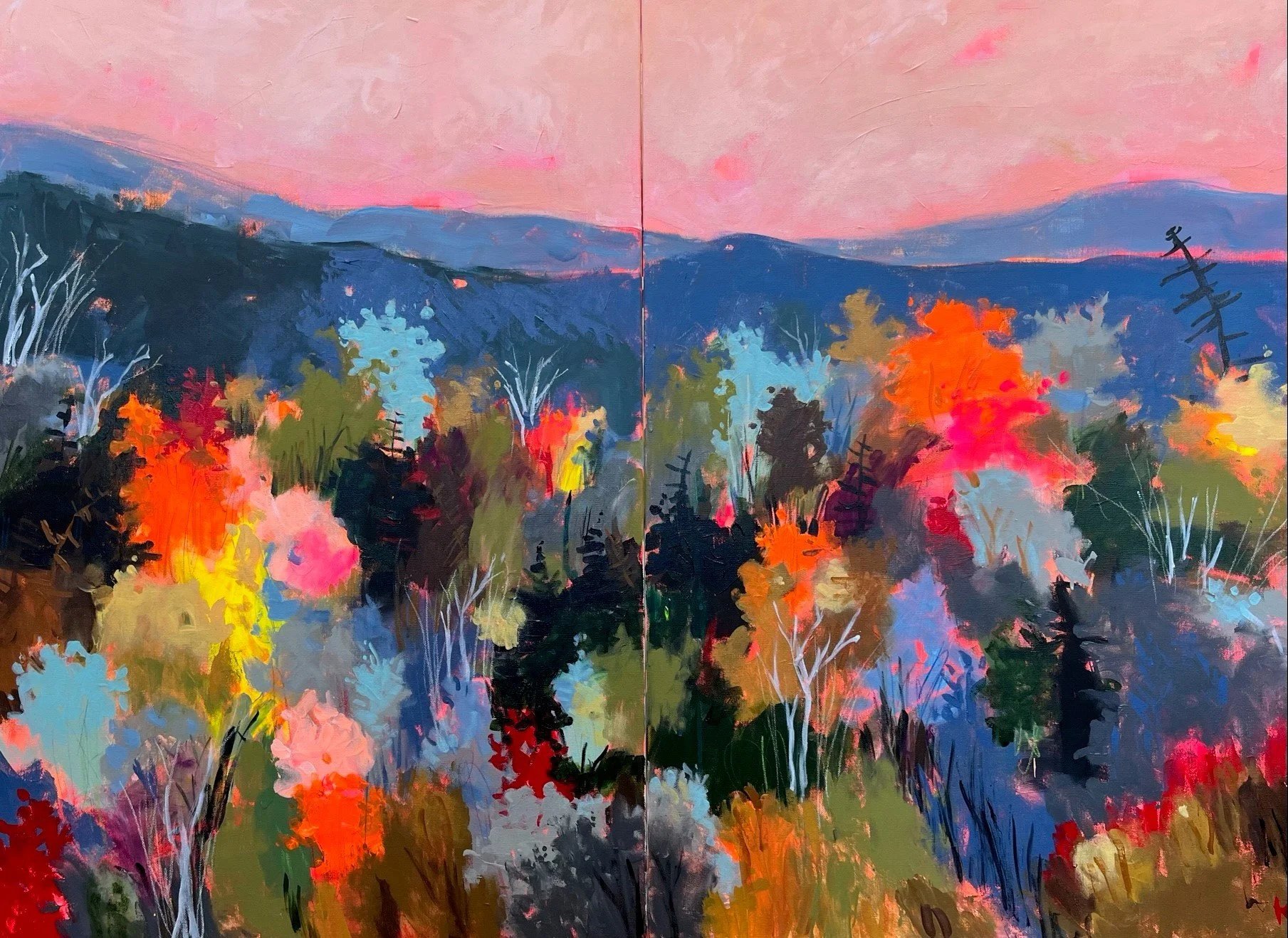 Robert Frost Birch Trees — Klementovich Art