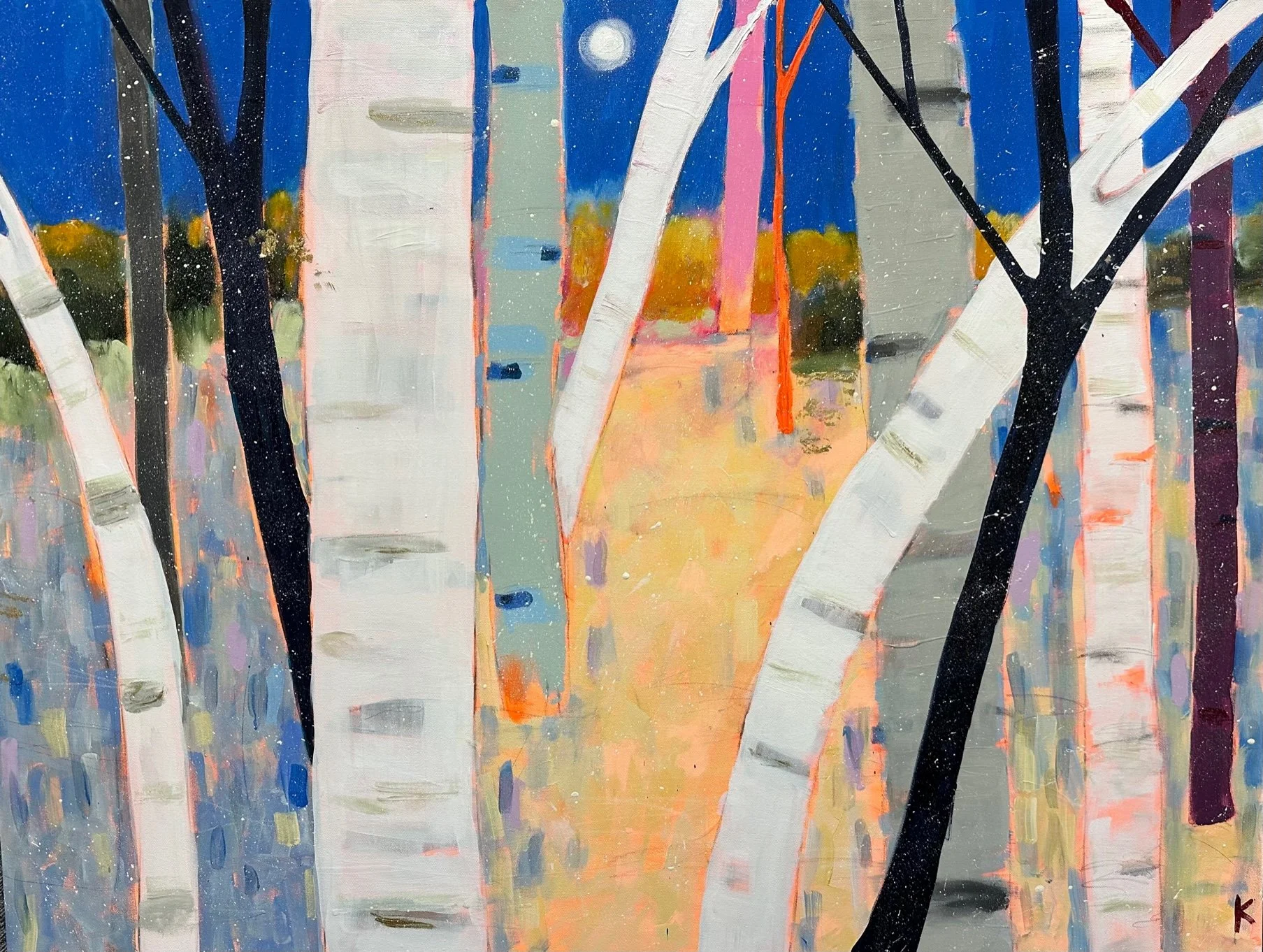 Robert Frost Birch Trees — Klementovich Art