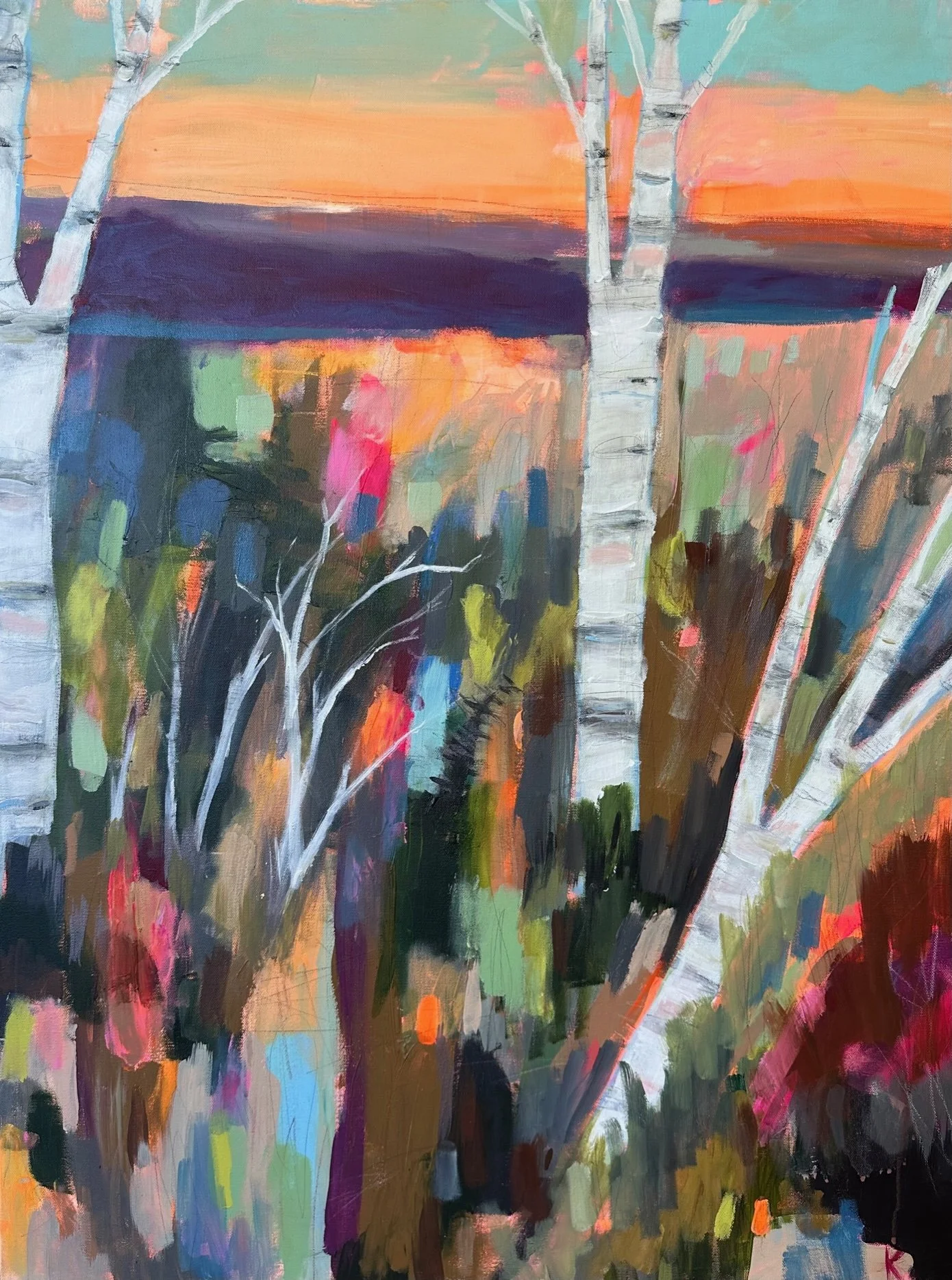 Robert Frost Birch Trees — Klementovich Art