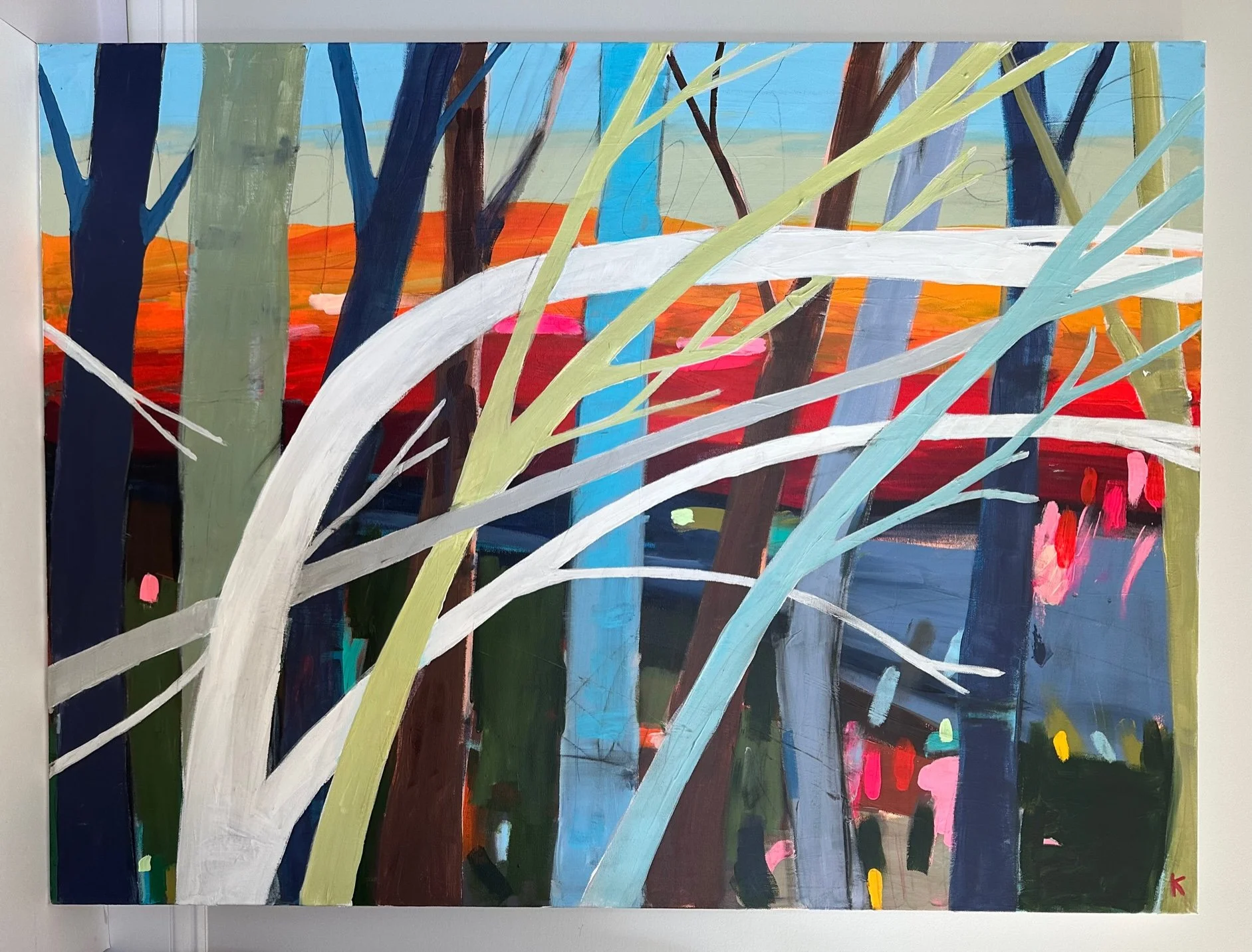 Robert Frost Birch Trees — Klementovich Art