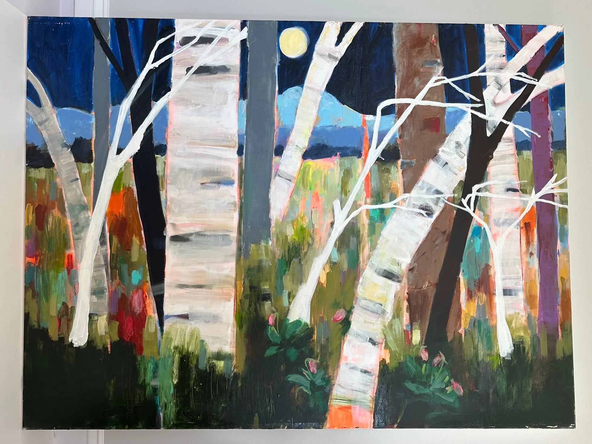 Robert Frost Birch Trees — Klementovich Art