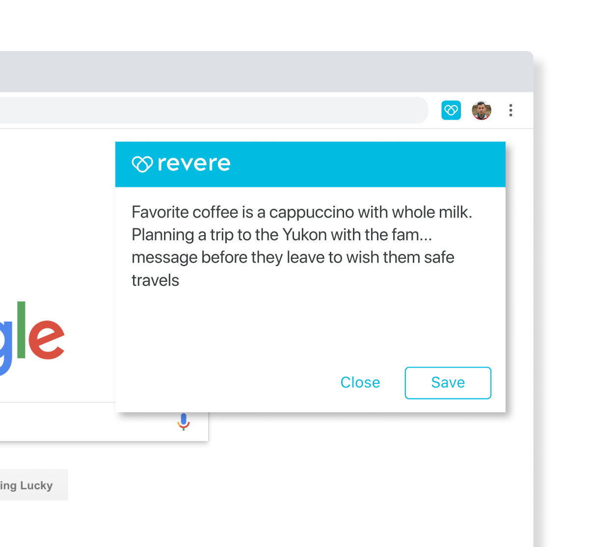 Revere App – Remember names and details about people