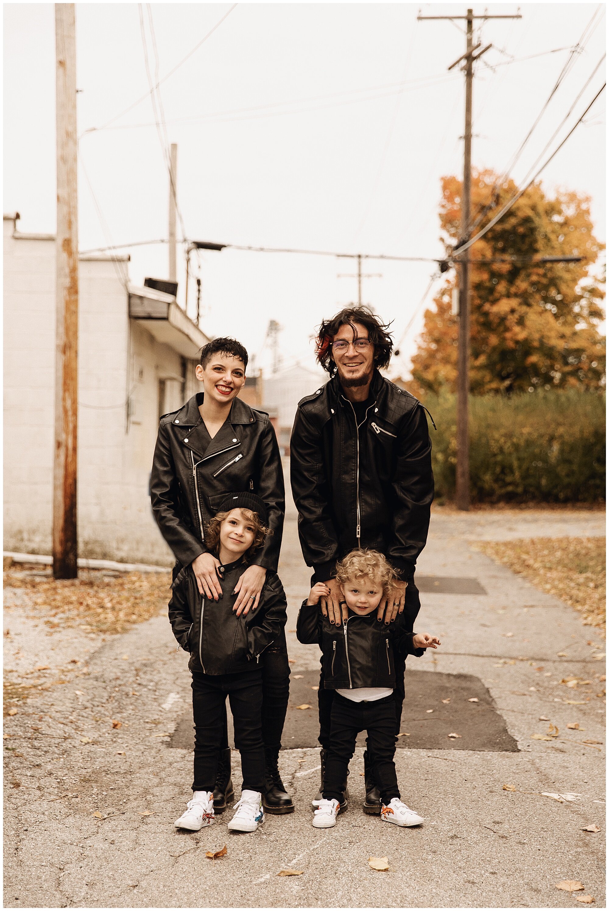 Punk Rock Family Session in Hamilton County, IN — LNM PHOTOGRAPHY