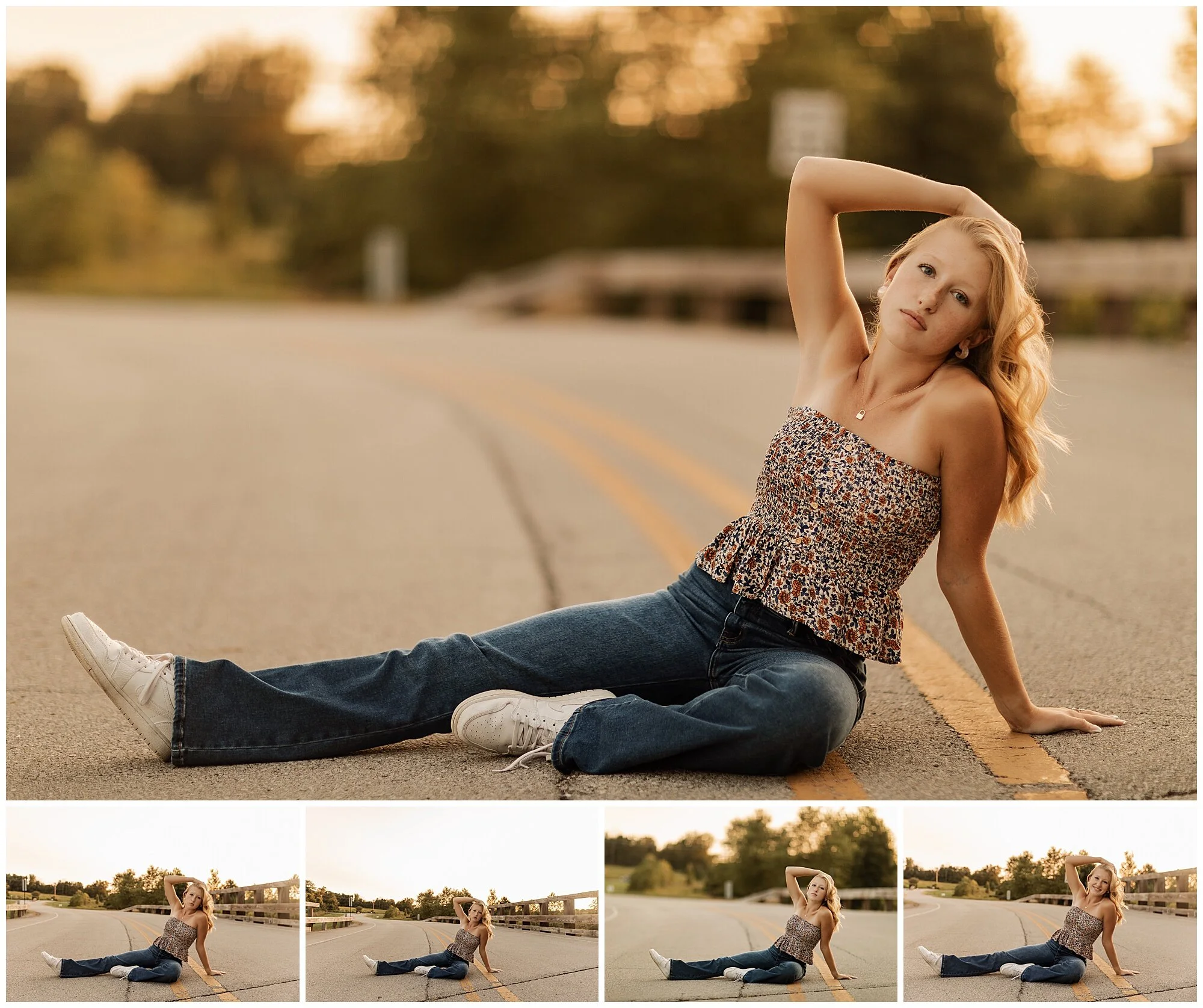 Aubrey's Senior Pictures - a swoon-worthy sunset senior session — LNM ...