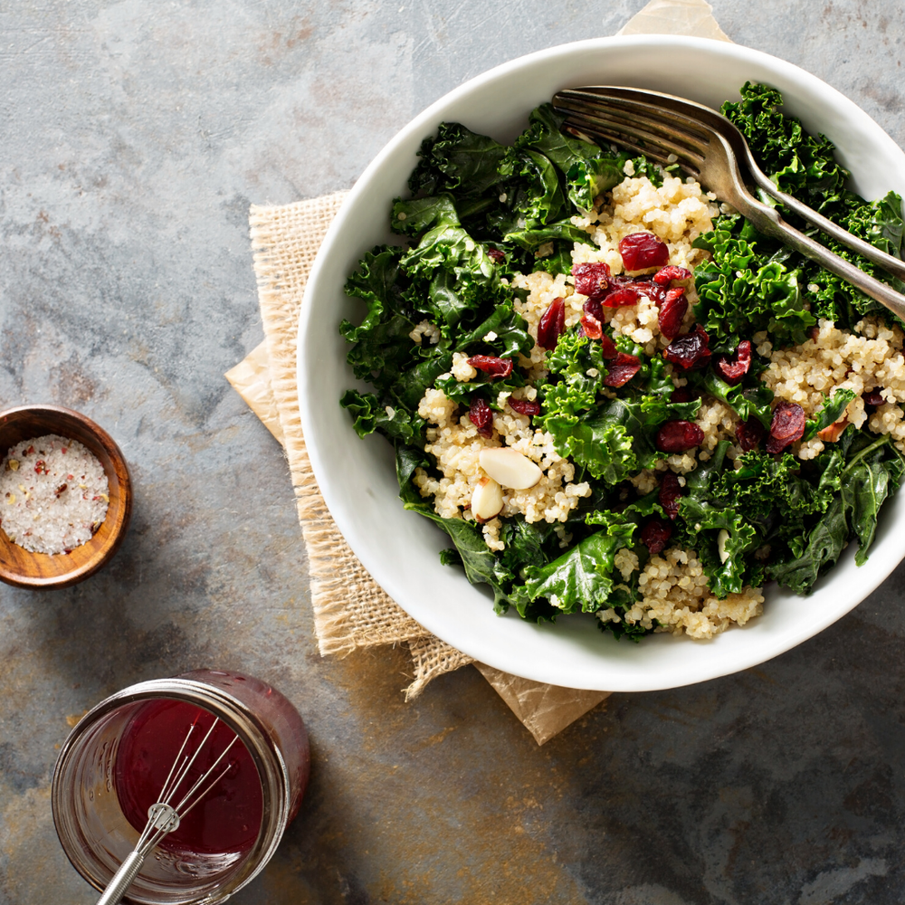 Lisa's Summer Kale Salad | Kitchen on Fire