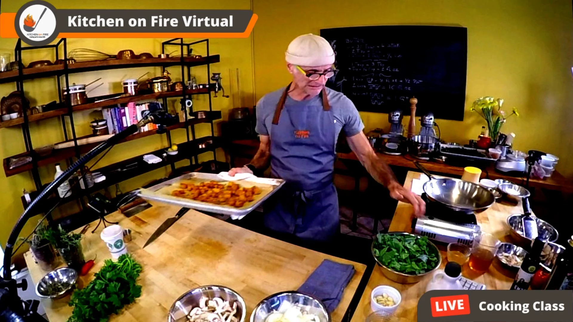 Virtual Cooking Events for Groups | Kitchen On Fire