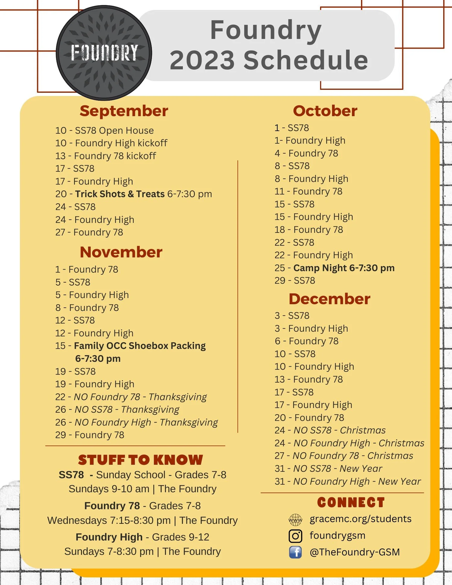 Foundry — Grace Church