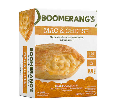 Boomerang’s Aussie Meat Pie Flavors — Boomerang's